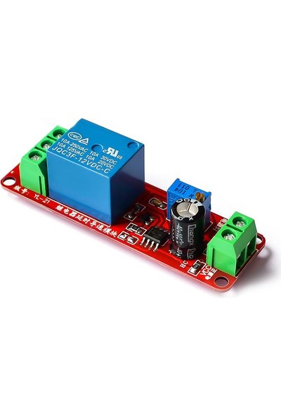Feriot Arduino NE555 12V Iletim Gecikmeli Röle Modül Zaman Ayarlı Feriot Arduino NE555 12V Iletim Gecikmeli Röle Modül Zaman Ayarlı