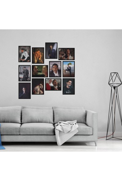 Hero Tasarım Lucifer 12 Parça Mdf TABLOZLLTB329 Hero Tasarım Lucifer 12 Parça Mdf TABLOZLLTB329
