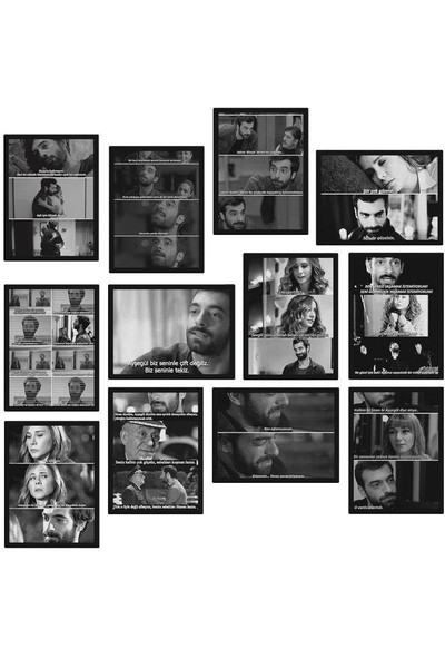 Hero Tasarım Poyraz Karayel 12 Parça Mdf TABLOTGTB1279 Hero Tasarım Poyraz Karayel 12 Parça Mdf TABLOTGTB1279