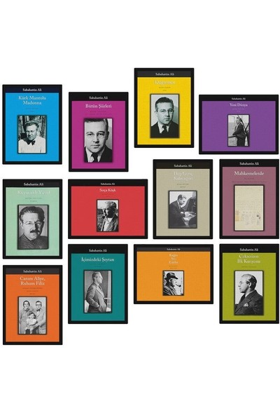 Hero Tasarım Sabahattin Ali Eserleri 12 Parça Mdf TABLOTGTB1275 Hero Tasarım Sabahattin Ali Eserleri 12 Parça Mdf TABLOTGTB1275