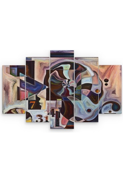 Hero Tasarım Çark 5 Parça Mdf TABLOTGTB482