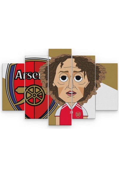 Hero Tasarım David Luis 5 Parça Mdf TABLOTGTB372