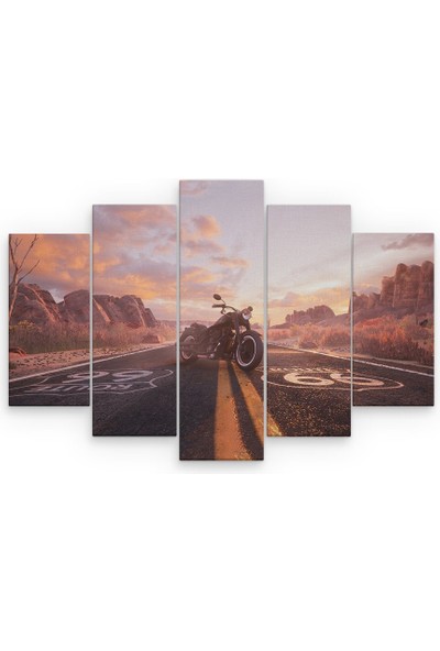 Hero Tasarım Motorsiklet 5 Parça Mdf TABLONHL255
