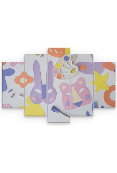 Hero Tasarım Paint 5 Parça Mdf TABLONHL525