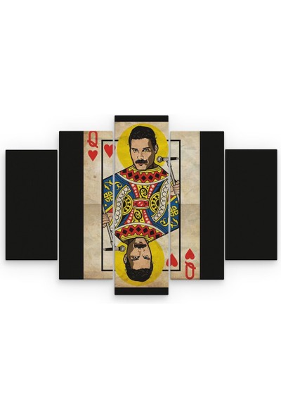Hero Tasarım Müzisyen Kart 5 Parça Mdf TABLONHL578