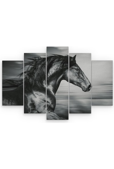 Hero Tasarım Koşan At 5 Parça Mdf TABLOTGTB462