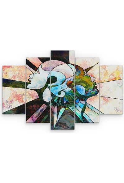 Hero Tasarım Bilim Kurgu 5 Parça Mdf TABLOTGTB481