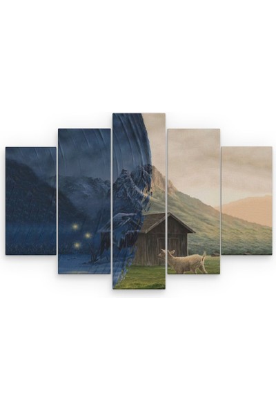 Hero Tasarım Doğa 5 Parça Mdf TABLONHL565