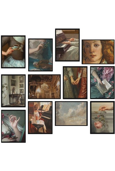 Hero Tasarım Minimalist Series 12 Parça Mdf TABLOZLLTB228