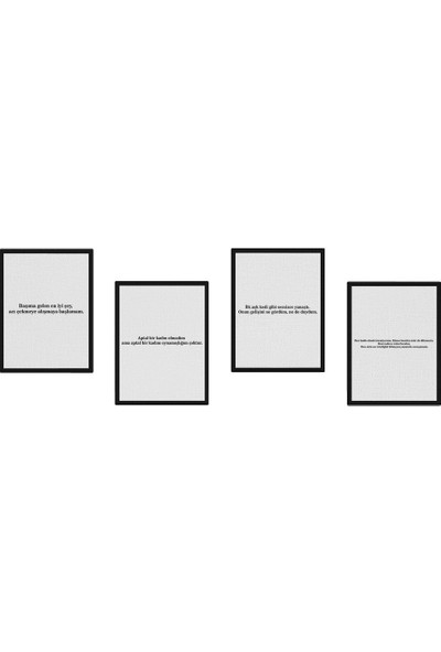 Hero Tasarım Frida Kahlo 4 Parça Mdf TABLOSLA402 Hero Tasarım Frida Kahlo 4 Parça Mdf TABLOSLA402