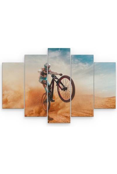 Hero Tasarım Bisiklet 5 Parça Mdf TABLOTGTB283