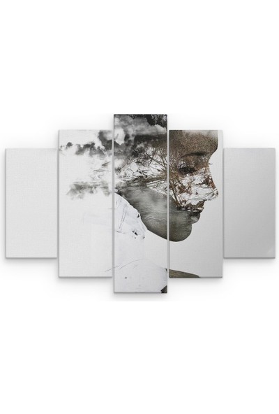 Hero Tasarım Kadın Doğası 5 Parça Mdf TABLONHL239 Hero Tasarım Kadın Doğası 5 Parça Mdf TABLONHL239