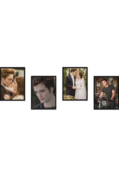 Hero Tasarım Alacakaranlık 4 Parça Mdf TABLOSLA520