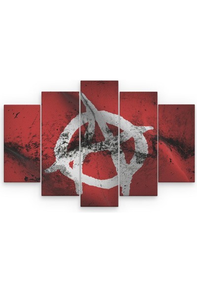 Hero Tasarım Anarşizm 5 Parça Mdf TABLOTGTB248