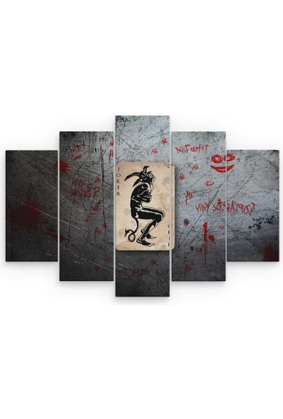 Hero Tasarım Joker 5 Parça Mdf TABLONHL284