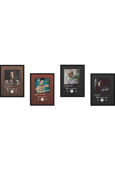 Hero Tasarım Alman Slow Spotify Karekodlu 4 Parça Mdf TABLOSLA312 Hero Tasarım Alman Slow Spotify Karekodlu 4 Parça Mdf TABLOSLA312