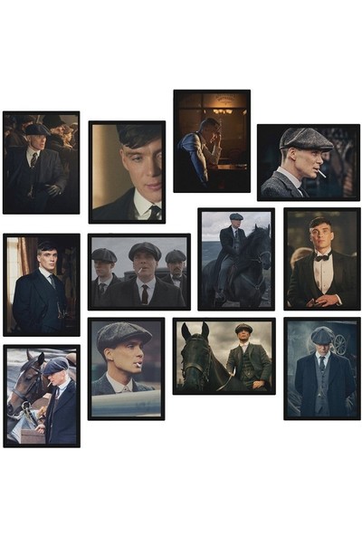 Hero Tasarım Thomas Shelby 12 Parça Mdf TABLOZLLTB235 Hero Tasarım Thomas Shelby 12 Parça Mdf TABLOZLLTB235