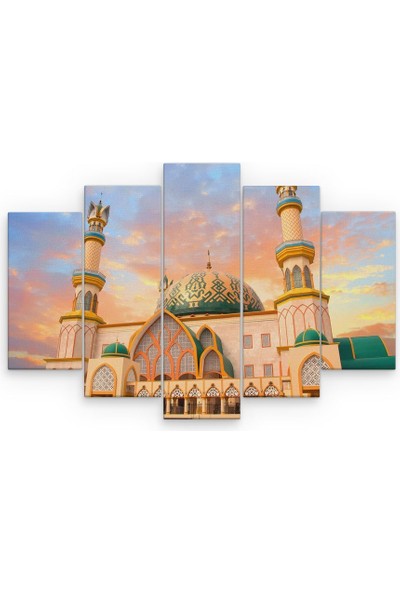 Hero Tasarım Habbul Wathan Cami 5 Parça Mdf TABLOTGTB802