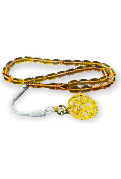 Piraye Kazaz Püsküllü Ateş Kehribar