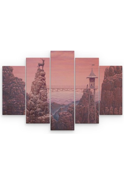 Hero Tasarım Köprü 5 Parça Mdf TABLONHL431