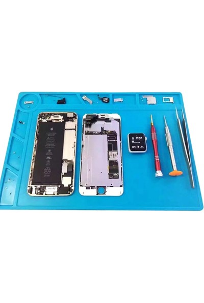 Okyanustech S-120 Tamir Pedi Servis 34X23 Manyetik Silikon Isıya Dayanıklı Silikon Tamir Onarım Lehim Pedi Okyanustech S-120 Tamir Pedi Servis 34X23 Manyetik Silikon Isıya Dayanıklı Silikon Tamir Onarım Lehim Pedi