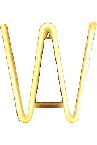 Deyuer LED Harfler Gece Lambası W Harfi (Yurt Dışından)