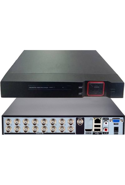 Bises 16 Kanal 5 Megapiksel 1080N Kayıt H265+ Sıkıştırma Ahd Kayıt CİHAZI_BS9016