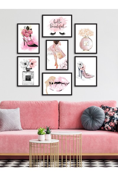 Wolawood 7 Parça Mdf Tablo Set