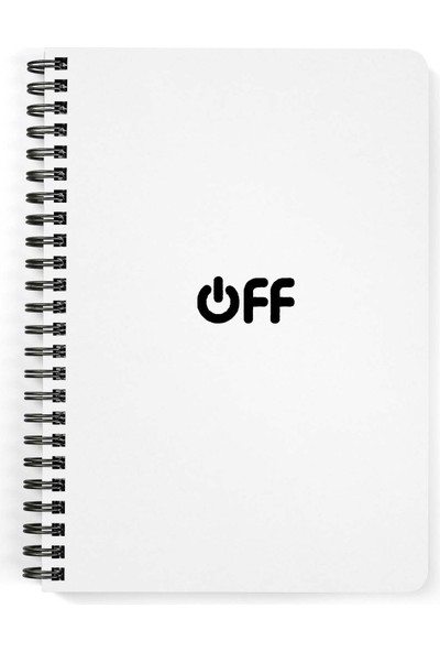 Hero Tasarım Off Baskılı Ahşap Kapaklı Defter 15X20 cm DFT6443