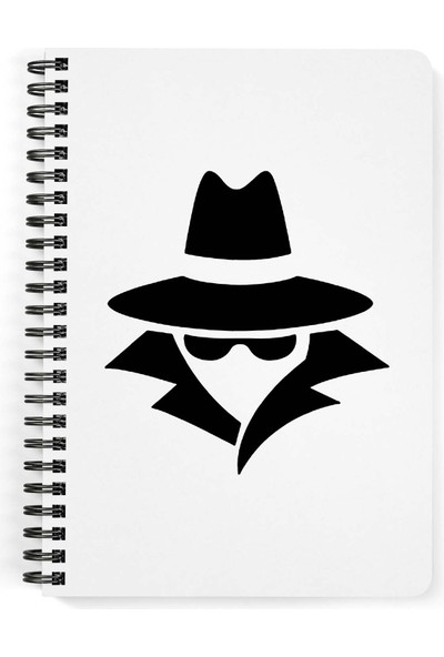 Hero Tasarım Gizli Sekme Baskılı Ahşap Kapaklı Defter 15X20 cm DFT6400