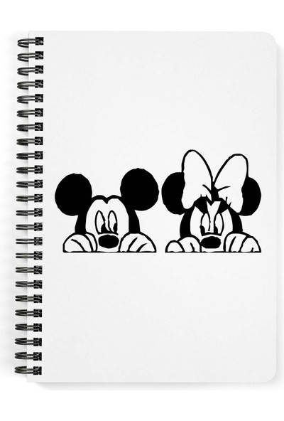Hero Tasarım Mickey Mouse Baskılı Ahşap Kapaklı Defter 15X20 cm DFT6632 Hero Tasarım Mickey Mouse Baskılı Ahşap Kapaklı Defter 15X20 cm DFT6632