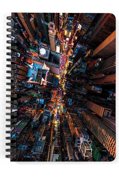 Hero Tasarım Metropol Baskılı Ahşap Kapaklı Defter 15X20 cm DFT5306 Hero Tasarım Metropol Baskılı Ahşap Kapaklı Defter 15X20 cm DFT5306