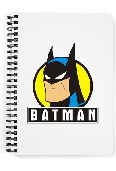 Hero Tasarım Batman Baskılı Ahşap Kapaklı Defter 15X20 cm DFT6729