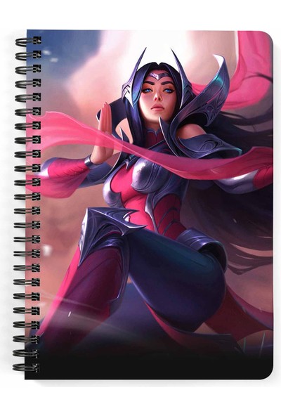 Hero Tasarım Top Lol Baskılı Ahşap Kapaklı Defter 15X20 cm DFT3259