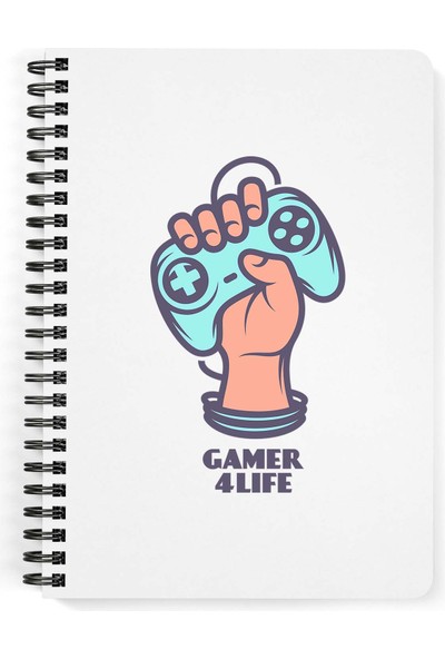 Hero Tasarım Game Life Baskılı Ahşap Kapaklı Defter 15X20 cm DFT1750 Hero Tasarım Game Life Baskılı Ahşap Kapaklı Defter 15X20 cm DFT1750