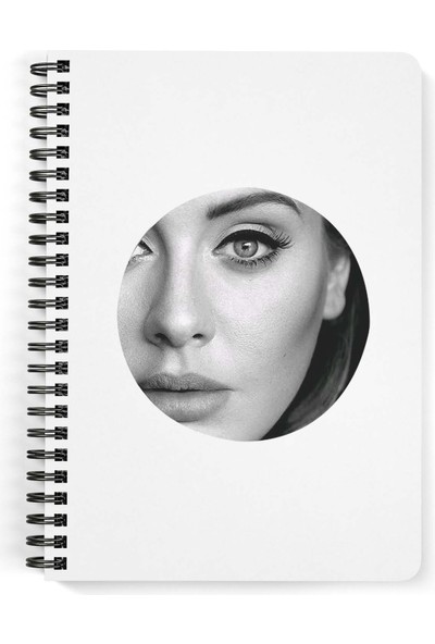 Hero Tasarım Woman Baskılı Ahşap Kapaklı Defter 15X20 cm DFT246
