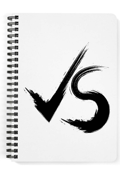 Hero Tasarım Vs Baskılı Ahşap Kapaklı Defter 15X20 cm DFT1753