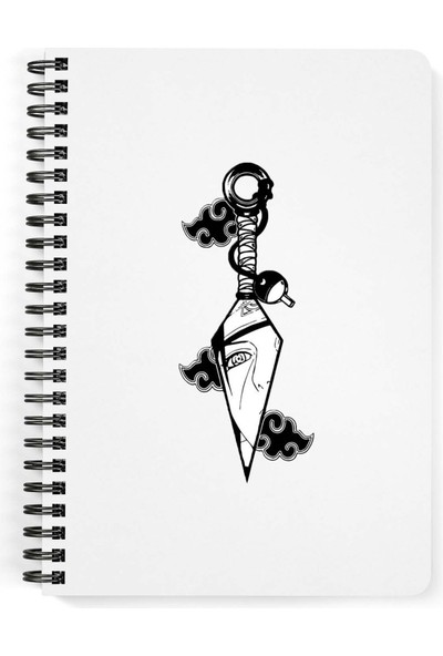 Hero Tasarım Itachi Uchiha Baskılı Ahşap Kapaklı Defter 15X20 cm DFT6645 Hero Tasarım Itachi Uchiha Baskılı Ahşap Kapaklı Defter 15X20 cm DFT6645