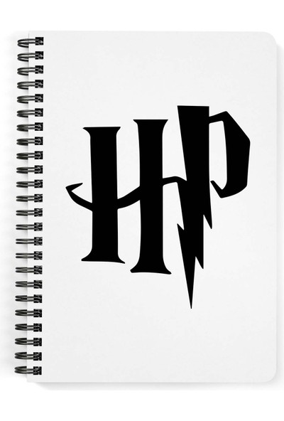 Hero Tasarım Harry Potter Baskılı Ahşap Kapaklı Defter 15X20 cm DFT6611