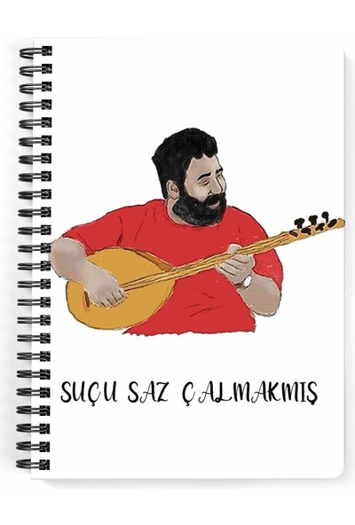 Hero Tasarım Ahmet Kaya Baskılı Ahşap Kapaklı Defter 15X20 cm DFT5012 Hero Tasarım Ahmet Kaya Baskılı Ahşap Kapaklı Defter 15X20 cm DFT5012