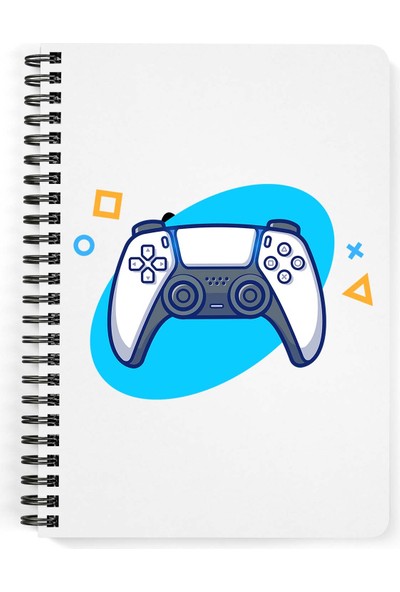 Hero Tasarım Oyun Konsolu Baskılı Ahşap Kapaklı Defter 15X20 cm DFT1769