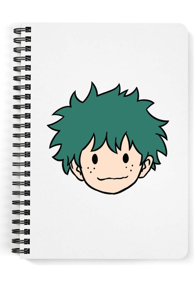 Hero Tasarım Yuji Shiozaki My Hero Acedemia Baskılı Ahşap Kapaklı Defter 15X20 cm DFT457
