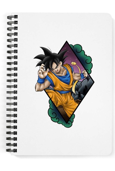 Hero Tasarım Naruto Baskılı Ahşap Kapaklı Defter 15X20 cm DFT5989