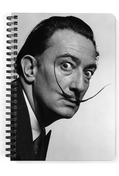 Hero Tasarım Salvador Dali Baskılı Ahşap Kapaklı Defter 15X20 cm DFT3680 Hero Tasarım Salvador Dali Baskılı Ahşap Kapaklı Defter 15X20 cm DFT3680