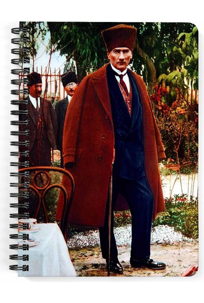 Hero Tasarım Atatürk Baskılı Ahşap Kapaklı Defter 15X20 cm DFT3529 Hero Tasarım Atatürk Baskılı Ahşap Kapaklı Defter 15X20 cm DFT3529