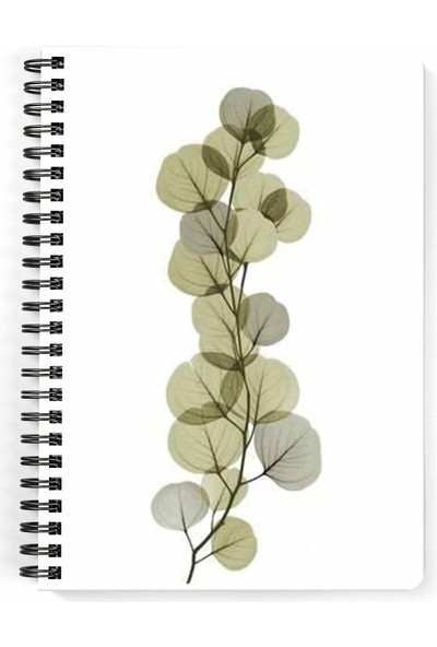 Hero Tasarım Doğa Baskılı Ahşap Kapaklı Defter 15X20 cm DFT3046