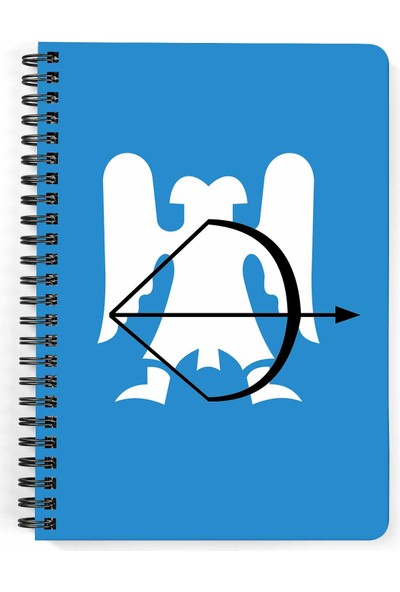 Hero Tasarım Selçuklu Baskılı Ahşap Kapaklı Defter 15X20 cm DFT5691