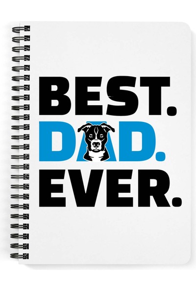 Hero Tasarım Best Mom Ever Baskılı Ahşap Kapaklı Defter 15X20 cm DFT816