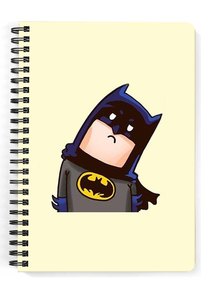Hero Tasarım Batman Baskılı Ahşap Kapaklı Defter 15X20 cm DFT4276