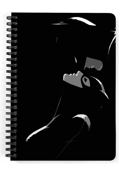 Hero Tasarım Batman Baskılı Ahşap Kapaklı Defter 15X20 cm DFT4337